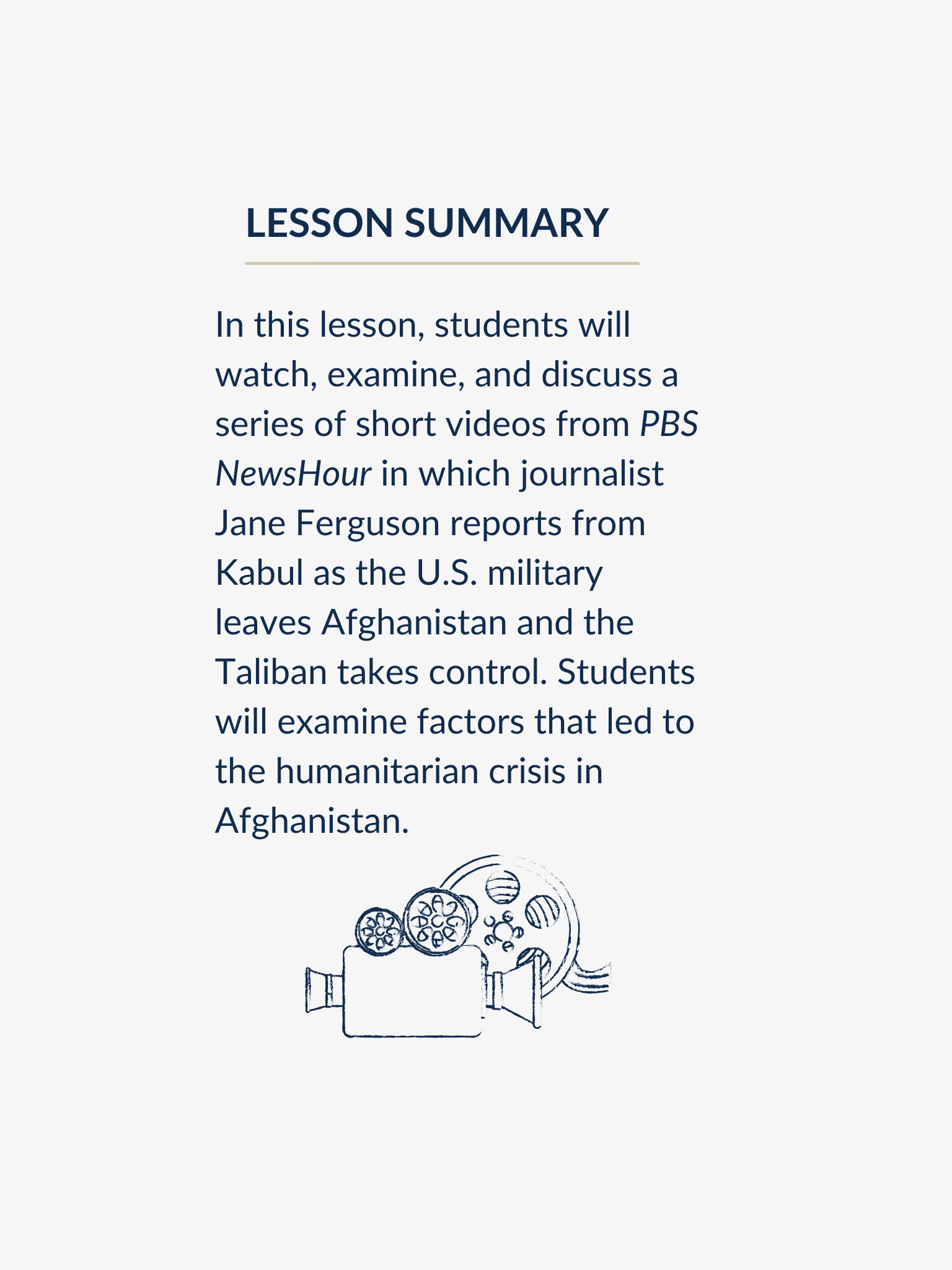 Understanding the Humanitarian Crisis in Afghanistan