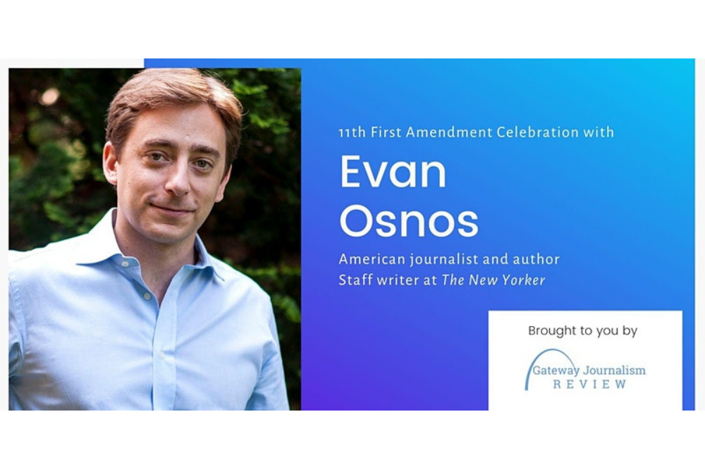 Evan Osnos | Pulitzer Center