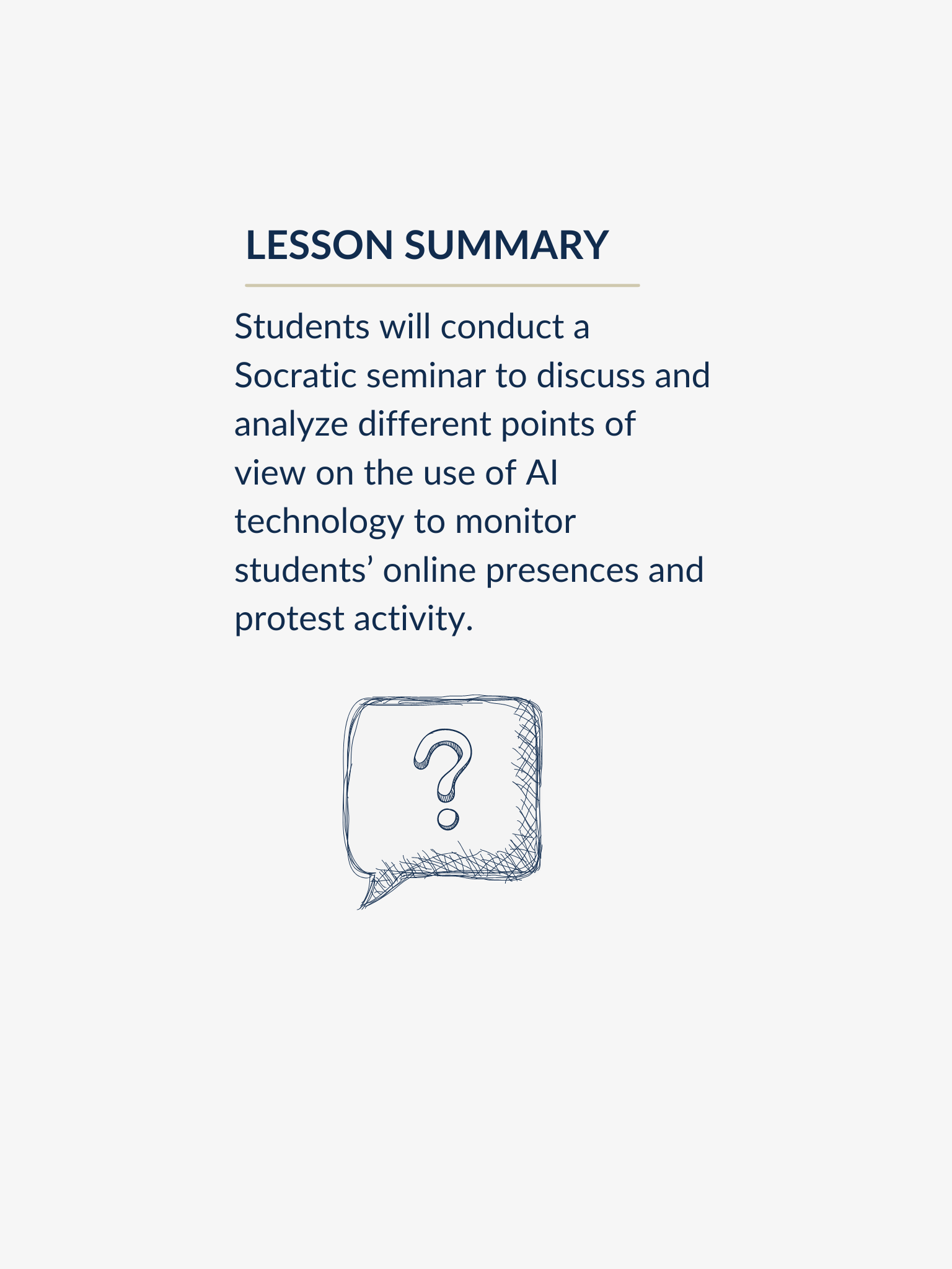 Discussing AI Surveillance Technology on Campuses