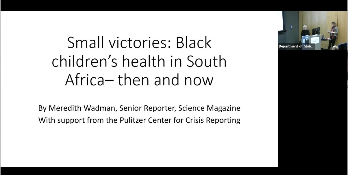 Meredith Wadman | Pulitzer Center