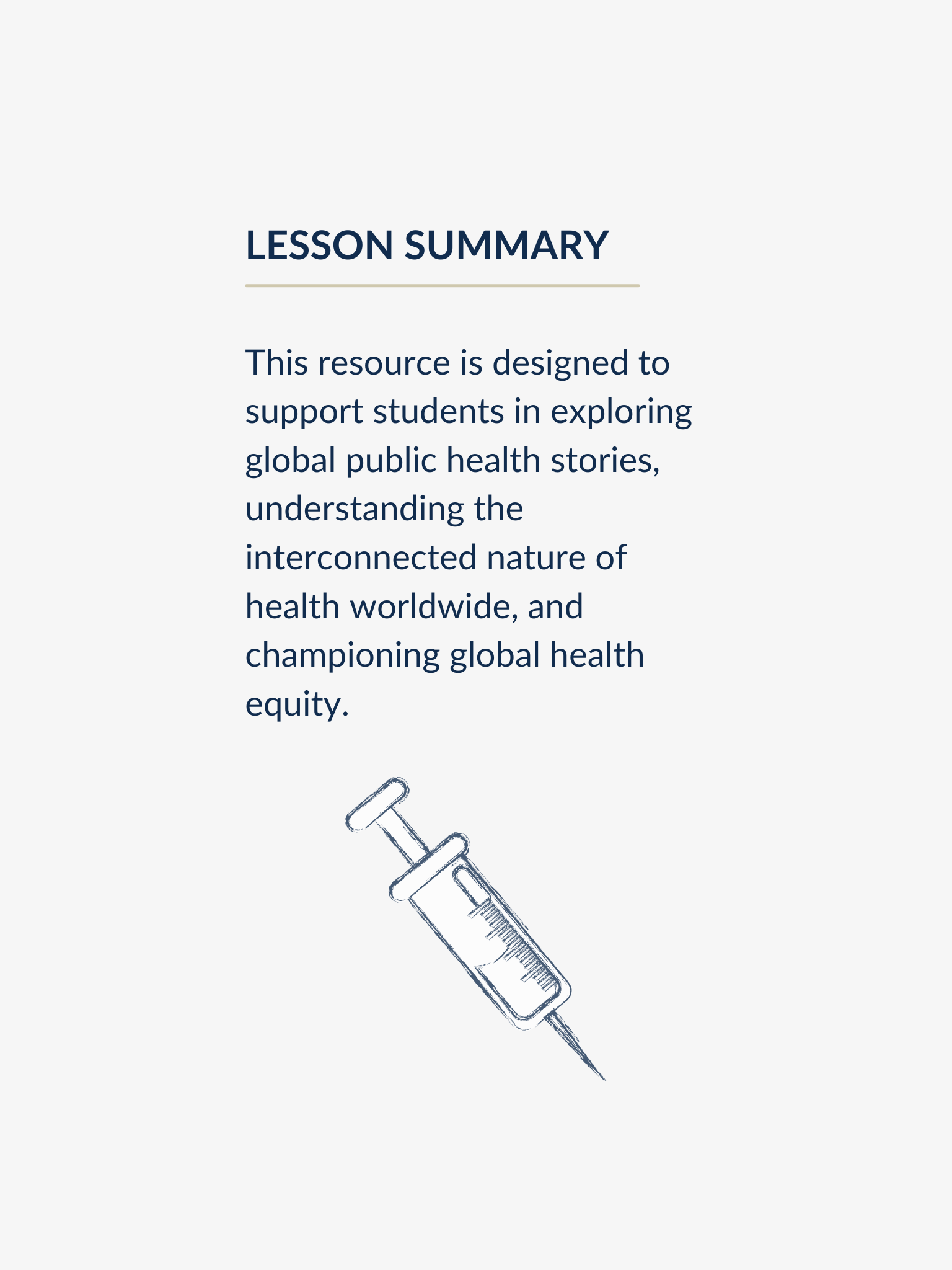 Global Health Series | Pulitzer Center