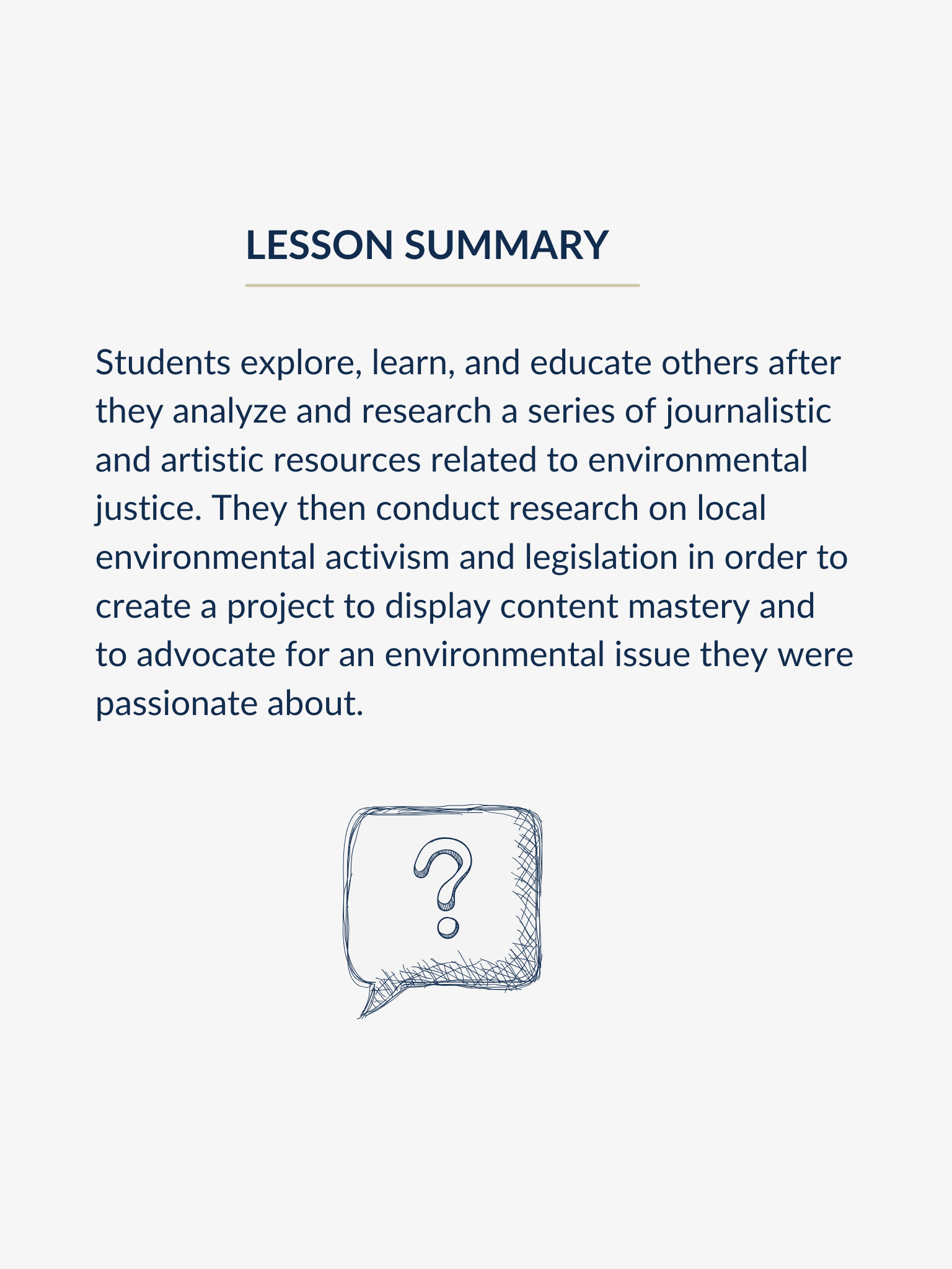 Green Justice: Exploring how rhetoric and art are used to inform and ...