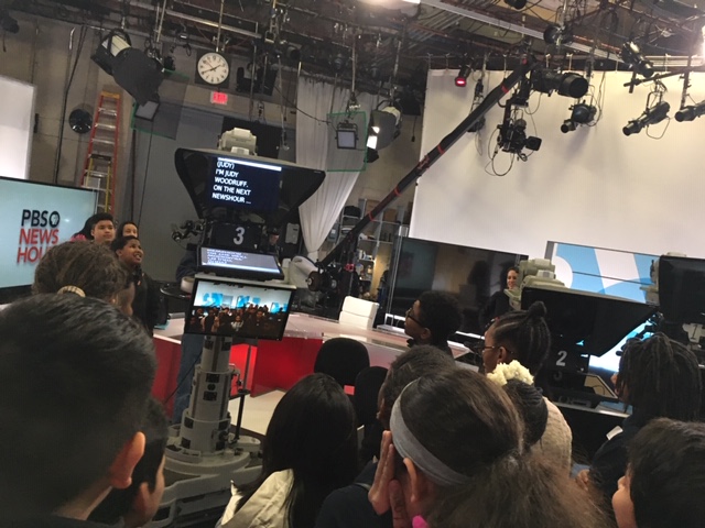 DC Students Learn News Skills at PBS NewsHour | Pulitzer Center