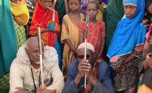 Climate Migration: Blind and Homeless Amid Somalia's Drought | Pulitzer ...