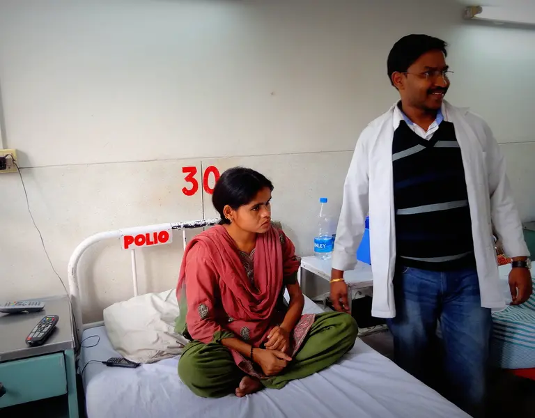 The Only Polio Ward in India | Pulitzer Center