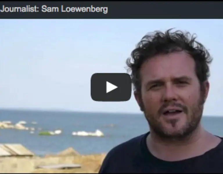 Meet the Journalist: Samuel Loewenberg | Pulitzer Center