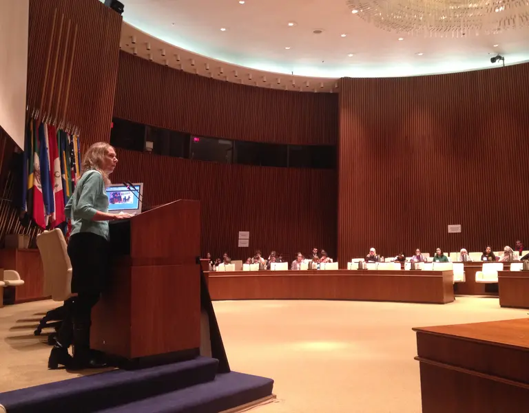 Kem Knapp Sawyer Keynotes Model UN conference | Pulitzer Center