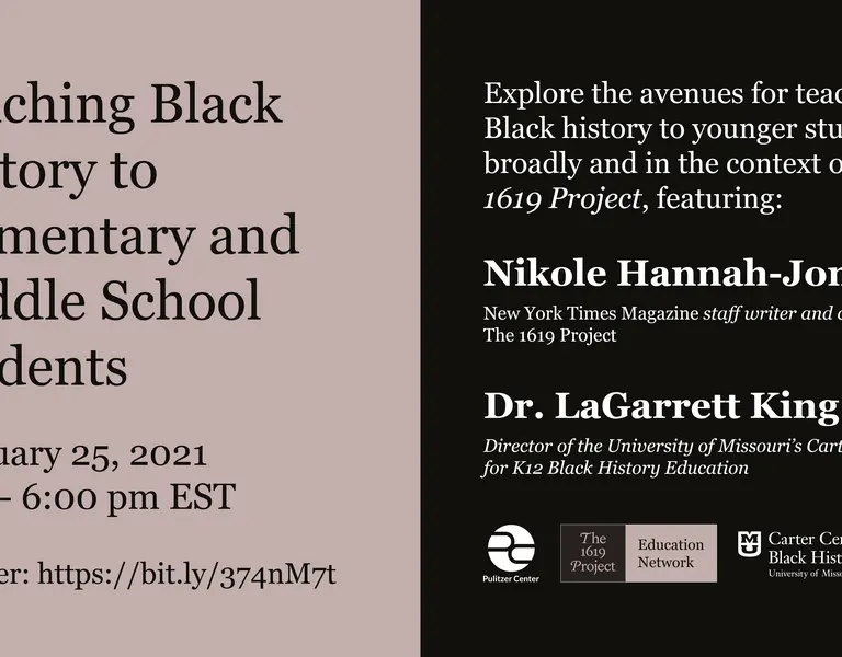 Teaching Black History to Elementary and Middle School Students ...