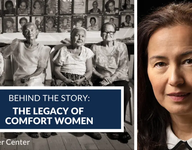 Behind the Story:The Legacy of Comfort Women | Pulitzer Center