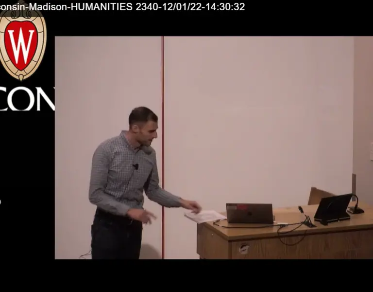 Grantee Jacob Kushner Speaks at University of Wisconsin Madison ...