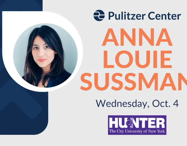 Grantee Anna Louie Sussman Will Speak With Hunter College Students ...