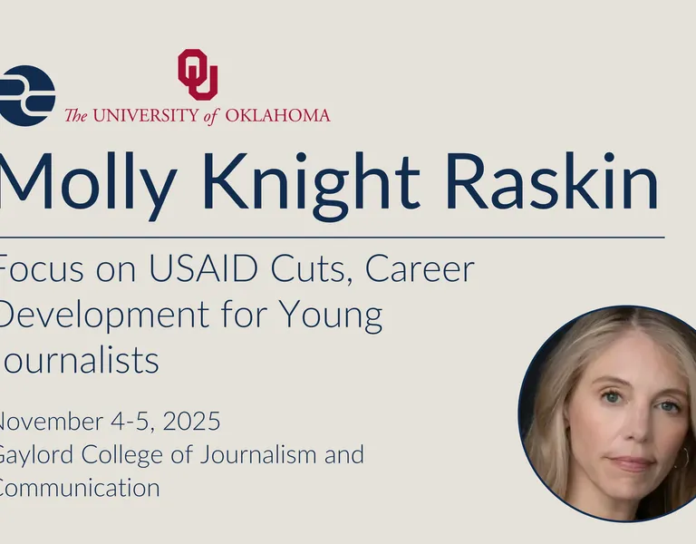 Molly Knight Raskin Visits University of Oklahoma: USAID Cuts, Career ...