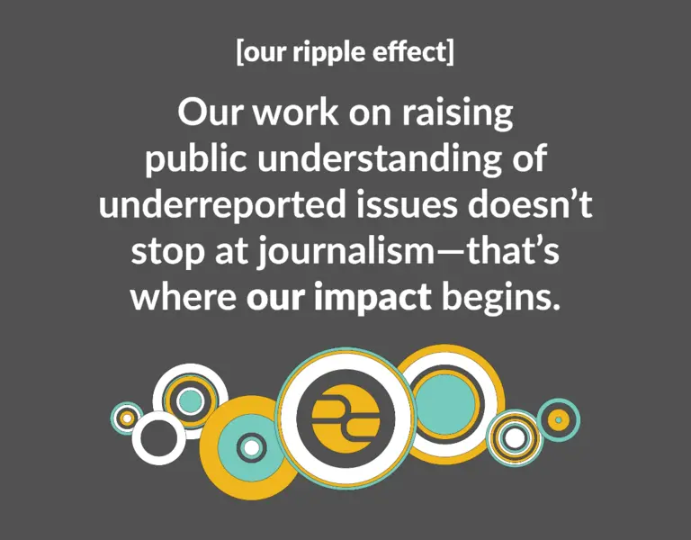 Journalism + Community Engagement = Impact | Pulitzer Center