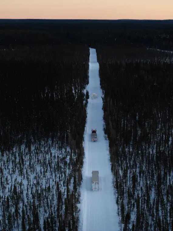 The Fragile Ice Roads That Supply Indigenous Communities | Pulitzer Center