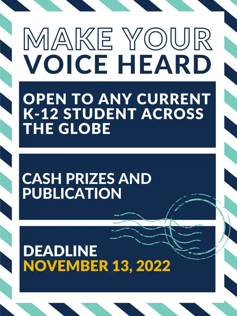 Local Letters for Global Change: A Pulitzer Center Writing Contest ...