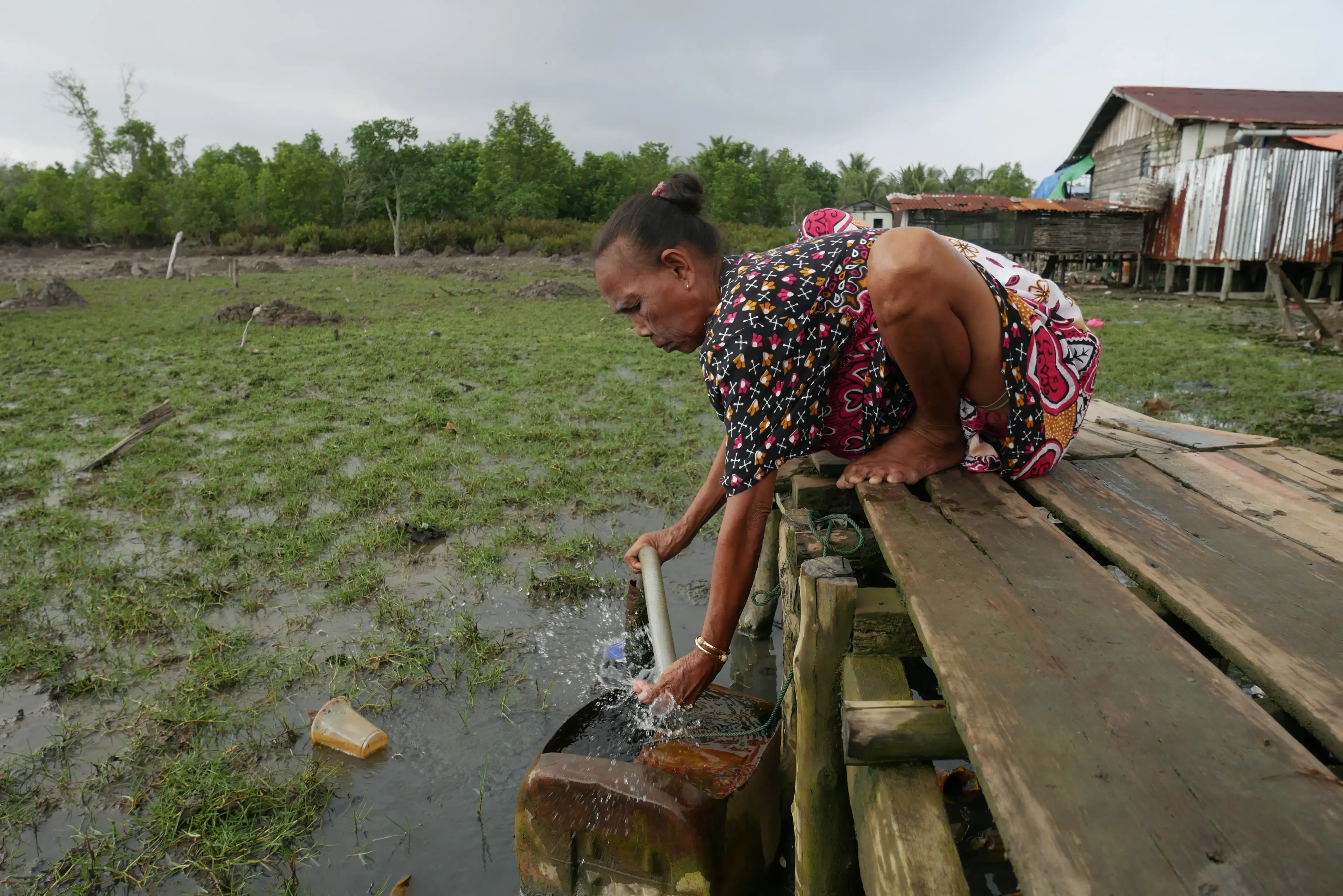 Sumatran Coastal Village Scrambles To Save Lost Livelihood ...