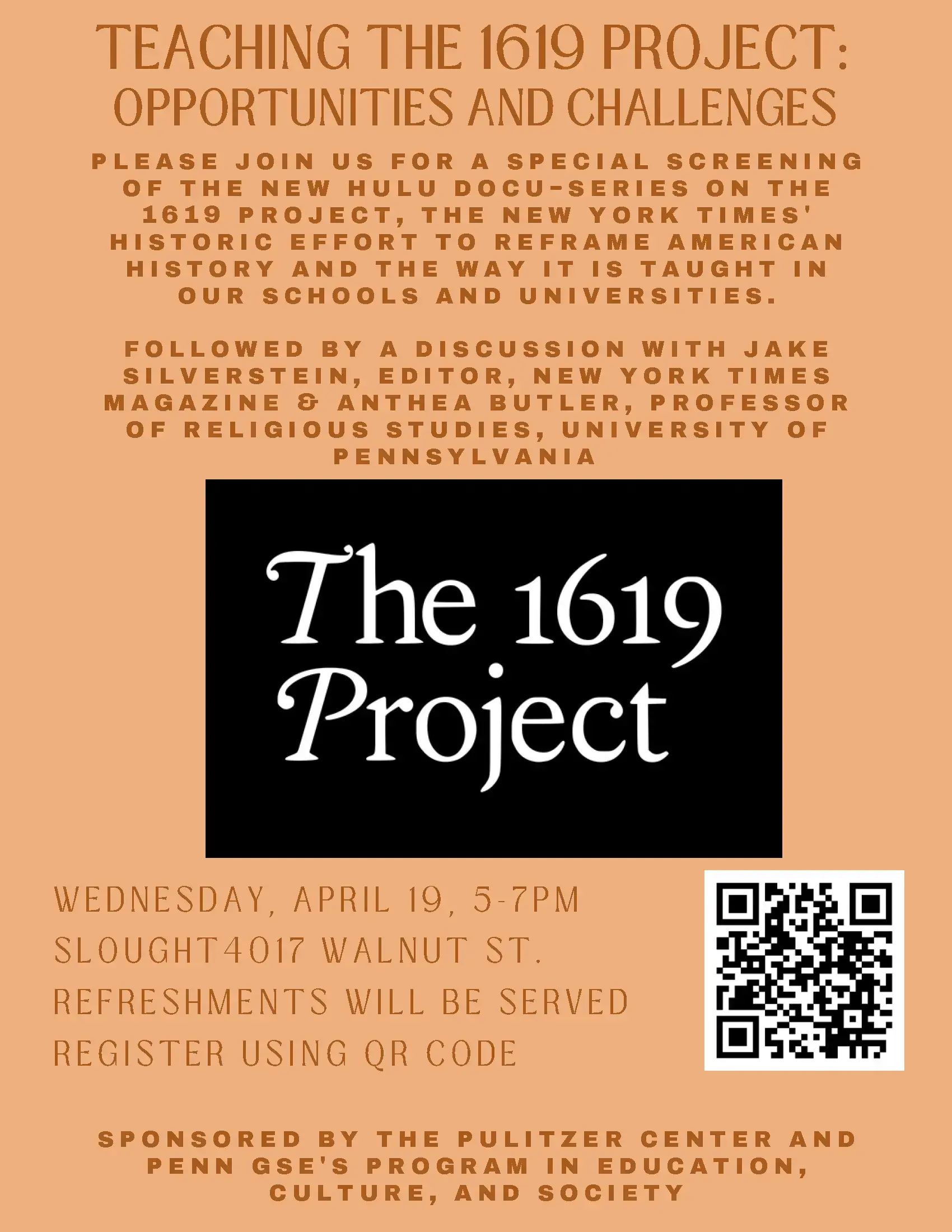Teaching The 1619 Project: Opportunities and Challenges | Pulitzer Center