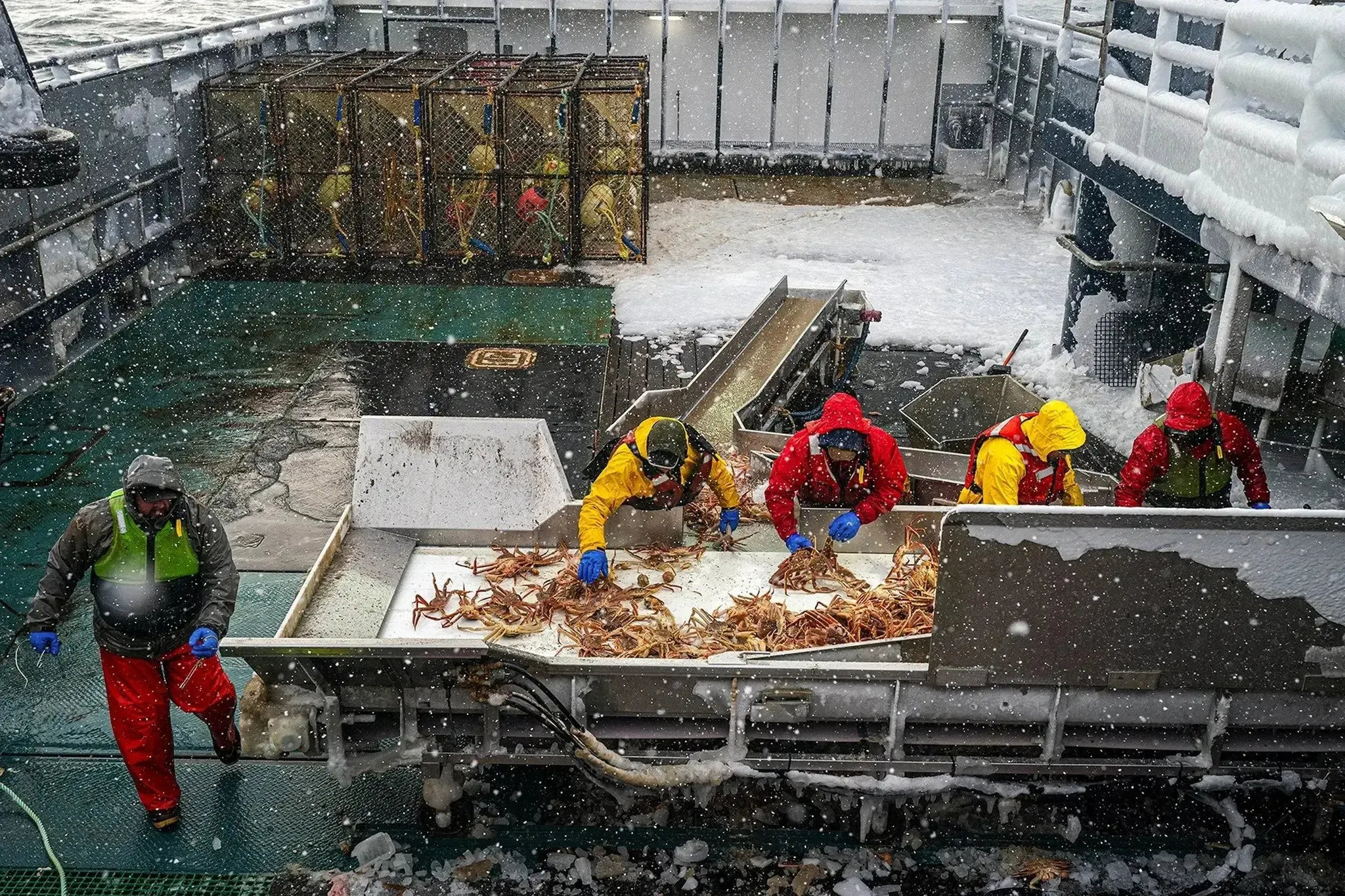 A Crab Boat’s Quest for Snow Crab in a Bering Sea Upended by Climate ...