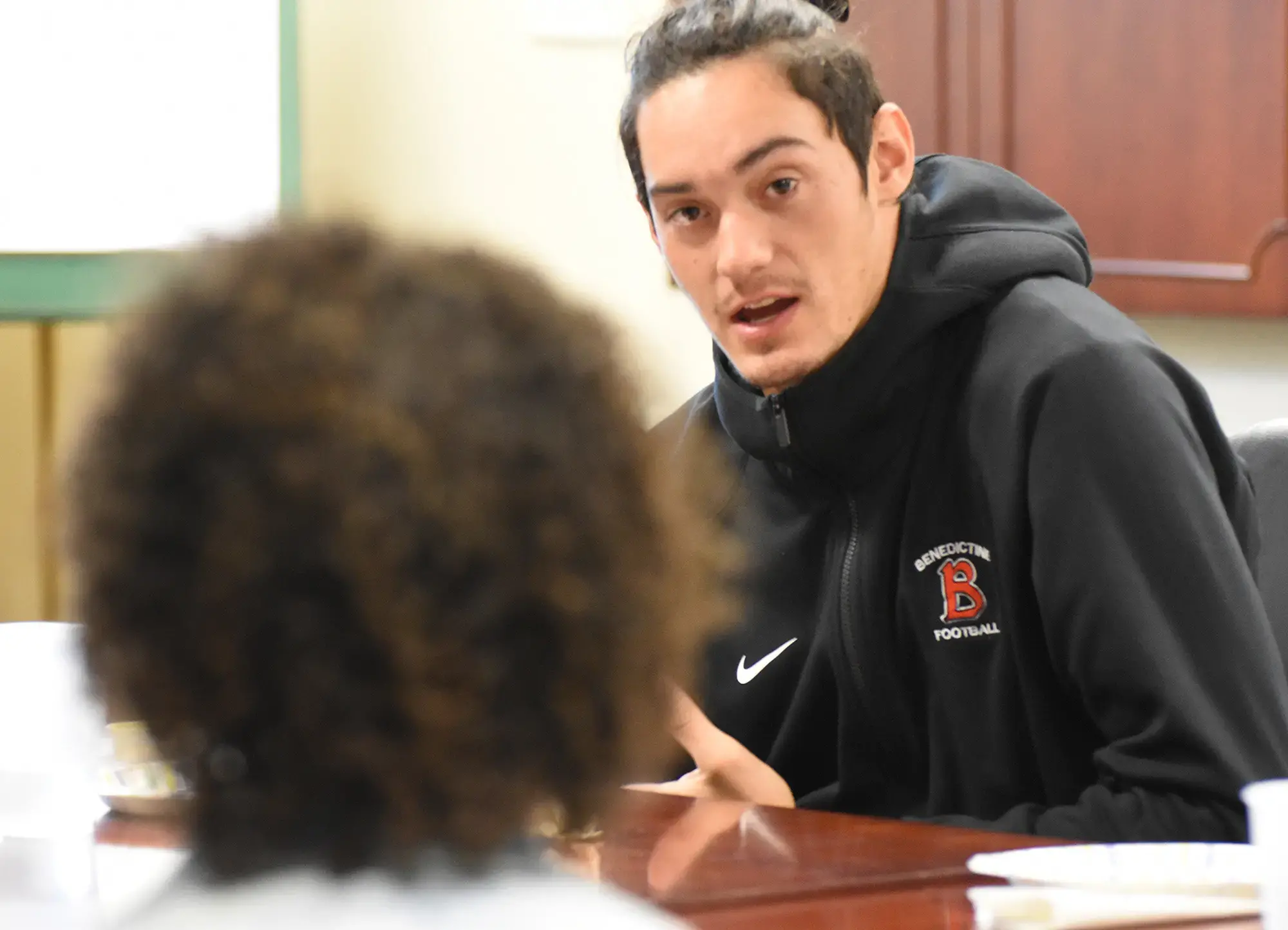 Grantee Hadas Thier Visits Benedictine University | Pulitzer Center