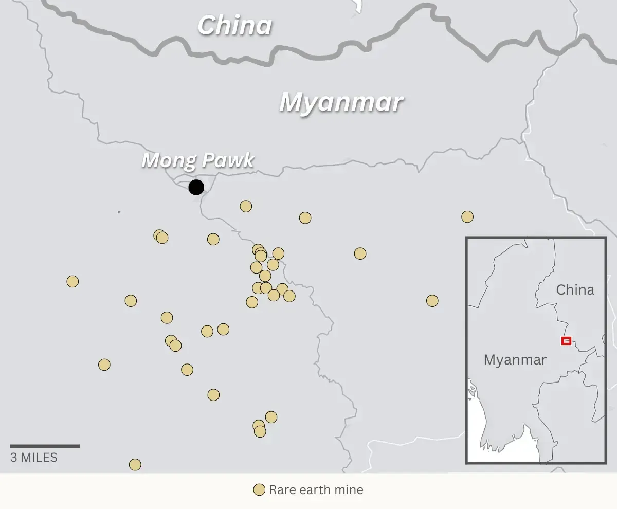 In Myanmar, Illicit Rare-Earth Mining Is Taking a Heavy Toll | Pulitzer ...