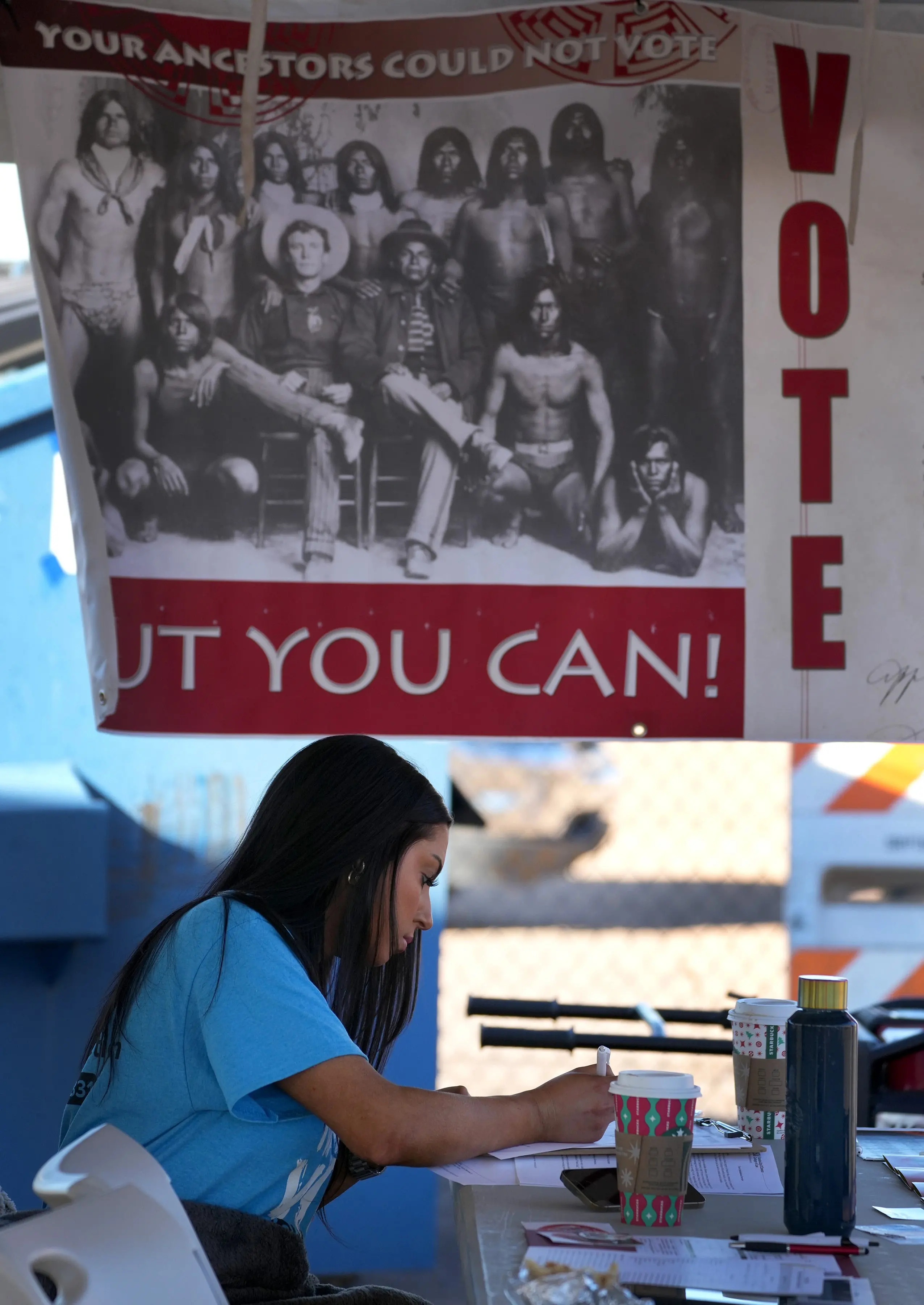Native Voters Confront Ballot Issues and Find Help on a Busy Election ...