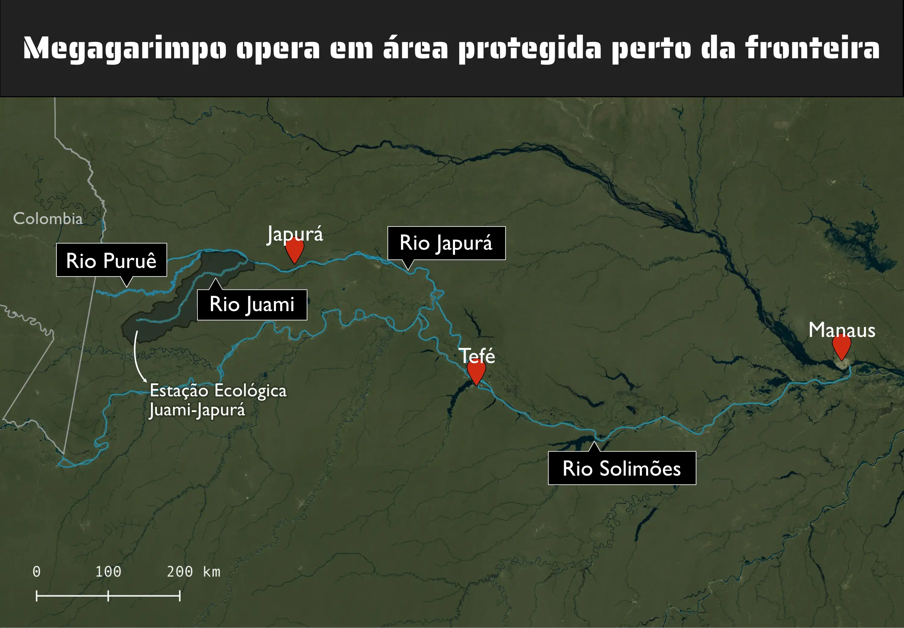 Illegal Gold Miners Remove Equipment and Escape Crackdown in Amazonas ...